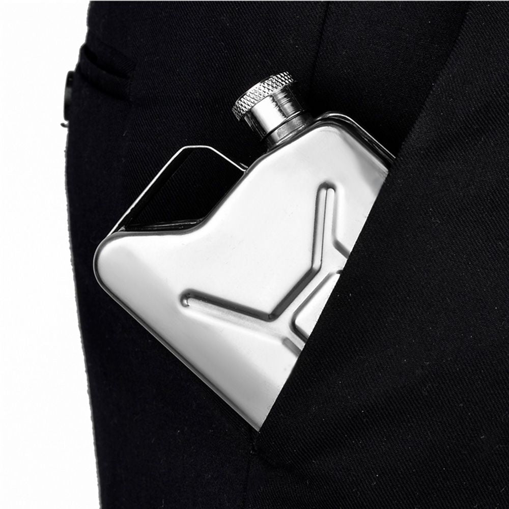 5oz Gasoline Bucket Shape HIP FLASK - Wedding Party / Bar / Stag Do ...